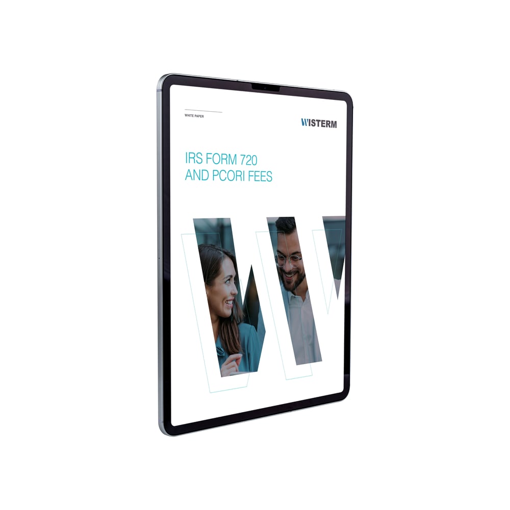 IRS Form 720 and PCORI Fees